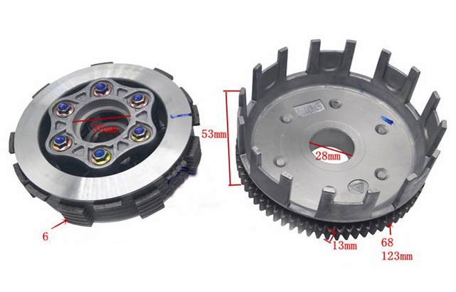 Барабан сцепления в сборе ZS172FMM-5 PR250 купить в интернет-магазине ...